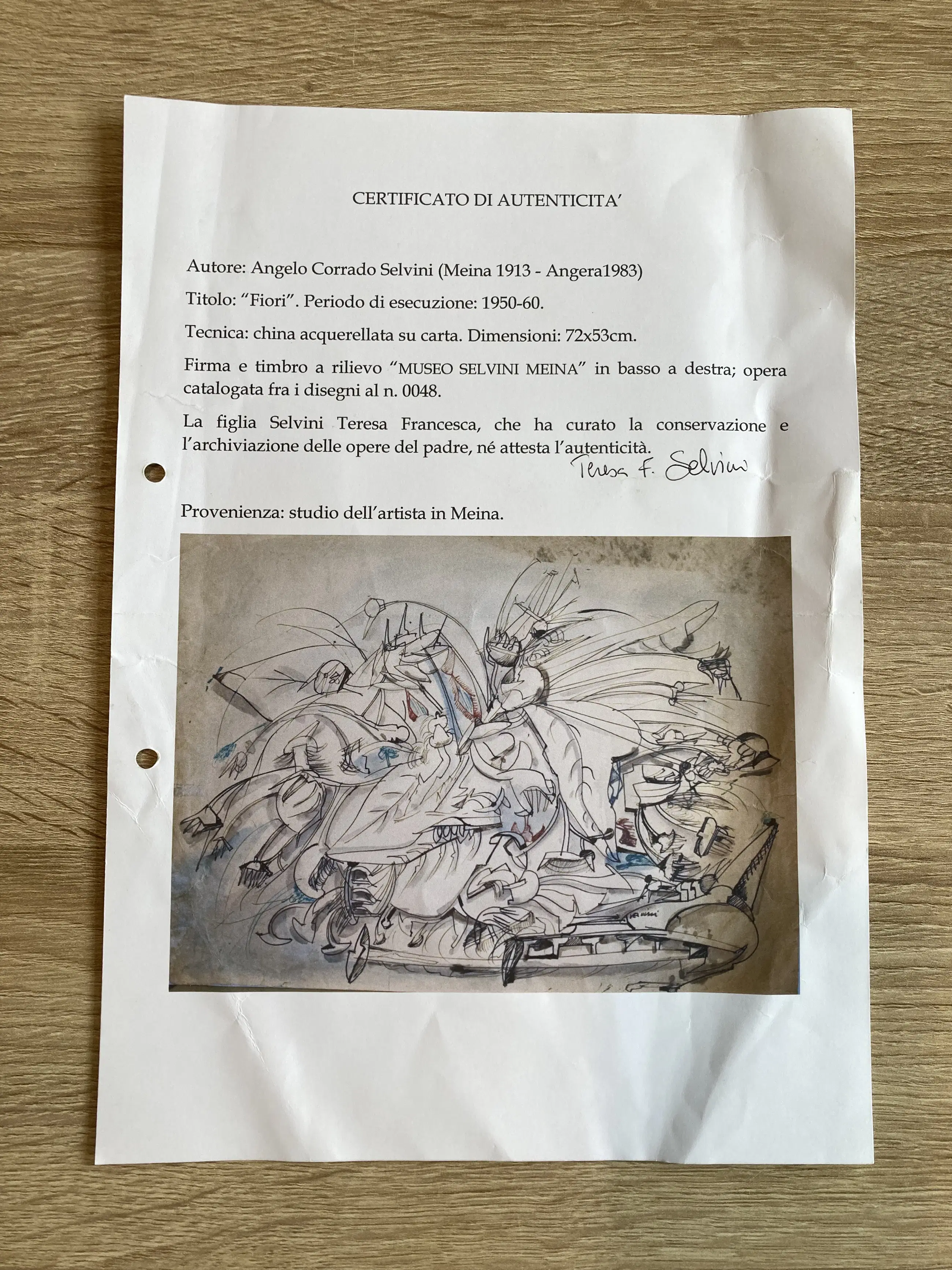 Angelo Corrado Selvini - Fiori kopen? Bied vanaf 1! | Kunstveiling.nl