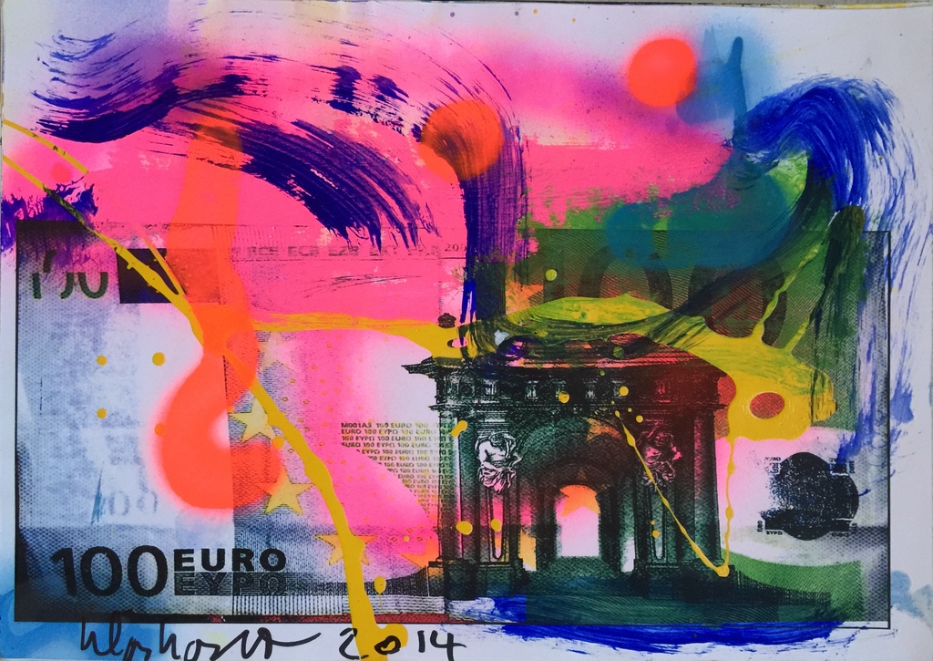 Peter Klashorst - Peter Klashorst - Originele handgesigneerde tekening ...