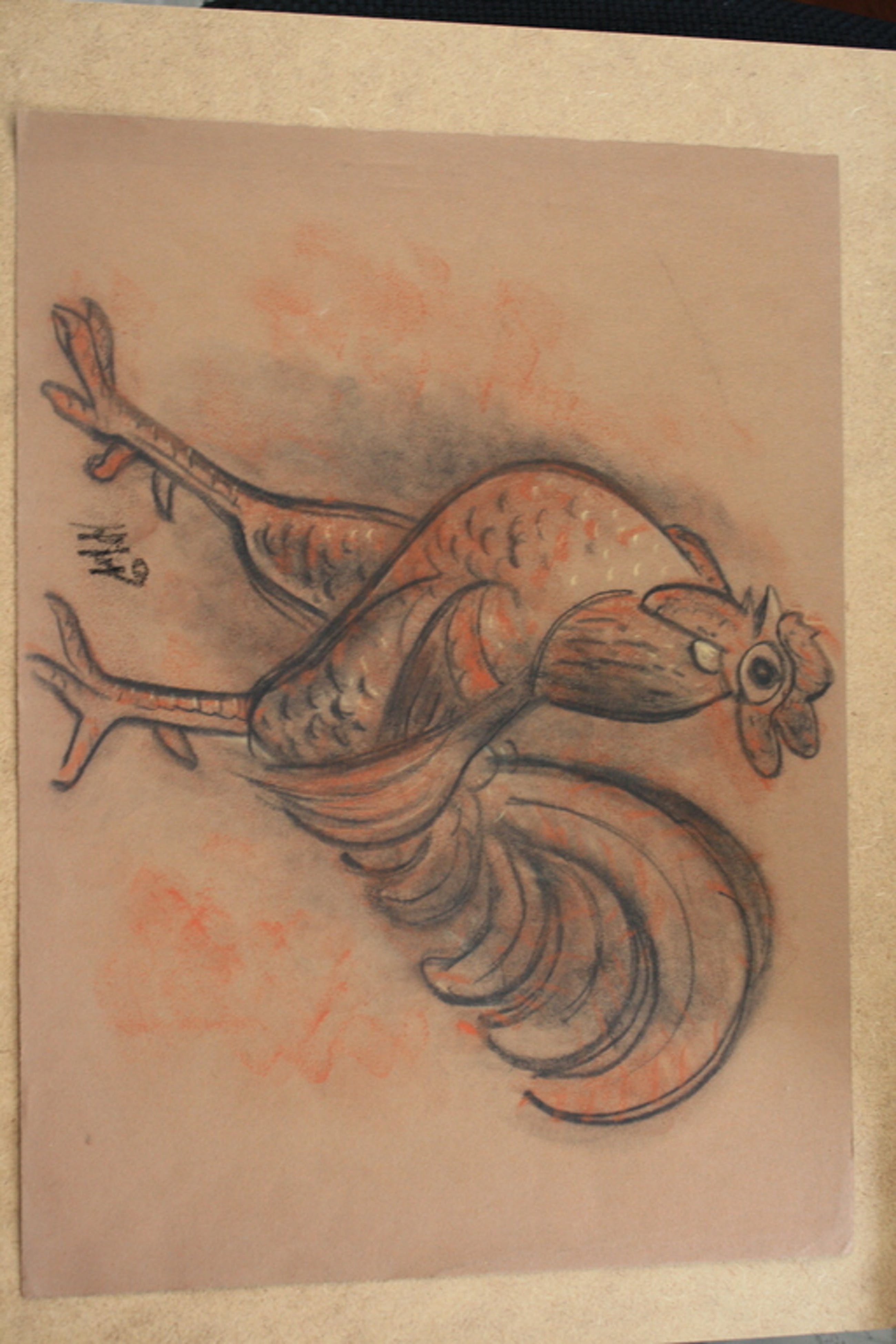 Harry J. van Piggelen - TEKENING HAAN door HJ van PIGGELEN Bergense ...