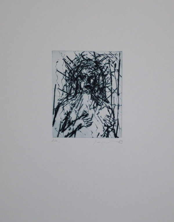 Friedemann Hahn - FRIEDEMANN HAHN. Ets. -Die Witwe Chanza- Oplage 40 ...