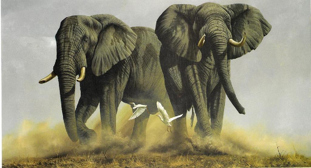 Andrew Bone, Kleurenlitho 14,2 *26 Cm, The Last Frontier Verkocht ...