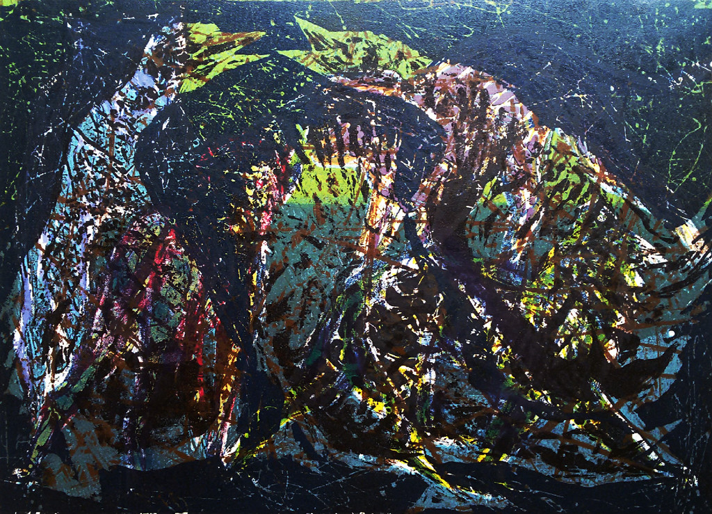 Jan Bezemer - Jan Bezemer - Drie ganzen in de nacht, litho Verkocht ...