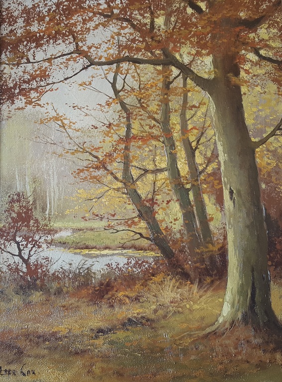 Peter Cox - Peter Cox (1912-1985) - olie op doek, gesigneerd (mooi ...