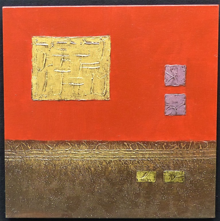 Han Teng - Han Teng, Olieverf op linnen, Handgesigneerd,Opgespannen ...