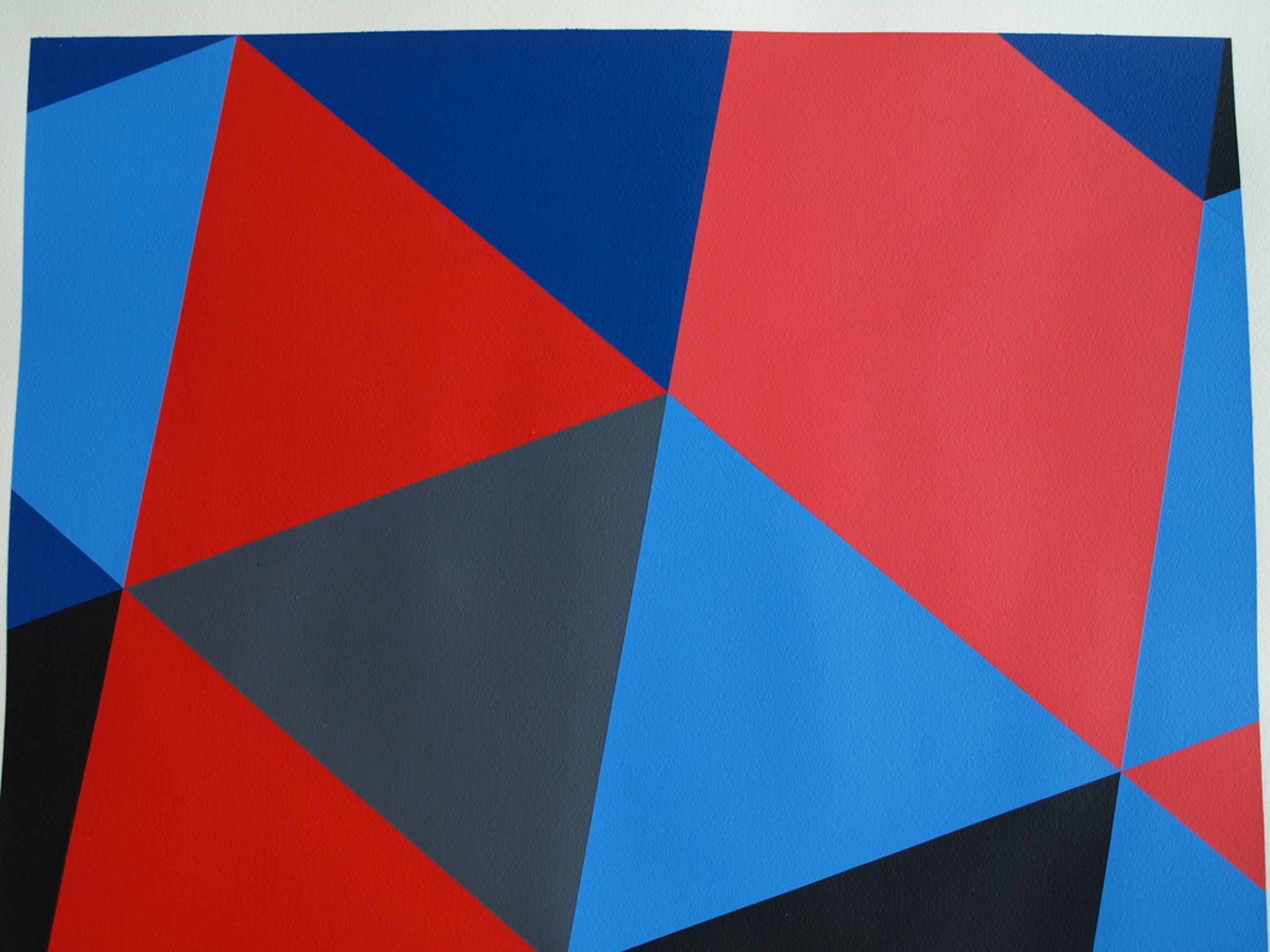 Nigel Kent - Nigel Kent : Acrylverf op papier – Serial Painting # 42 ...