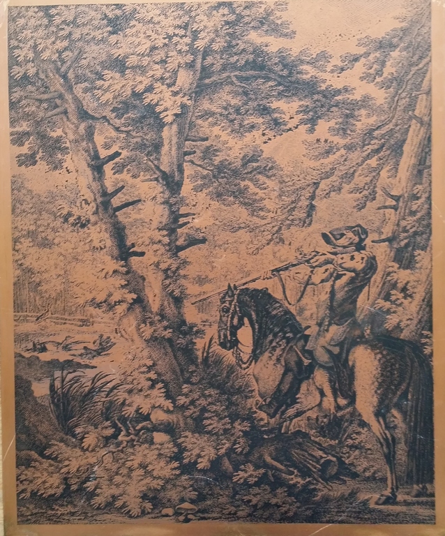 Johann Elias Ridinger - koperen gravureplaat Verkocht | Kunstveiling.nl