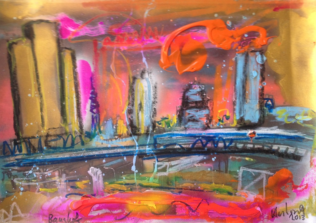 Peter Klashorst - Peter Klashorst - Origineel werk op papier Verkocht ...