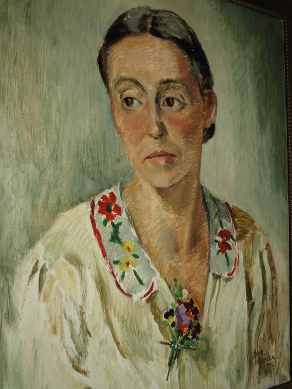 Theo J. Scheer - Theo Scheer – Olieverf op doek – Gesigneerd – 1939 ...