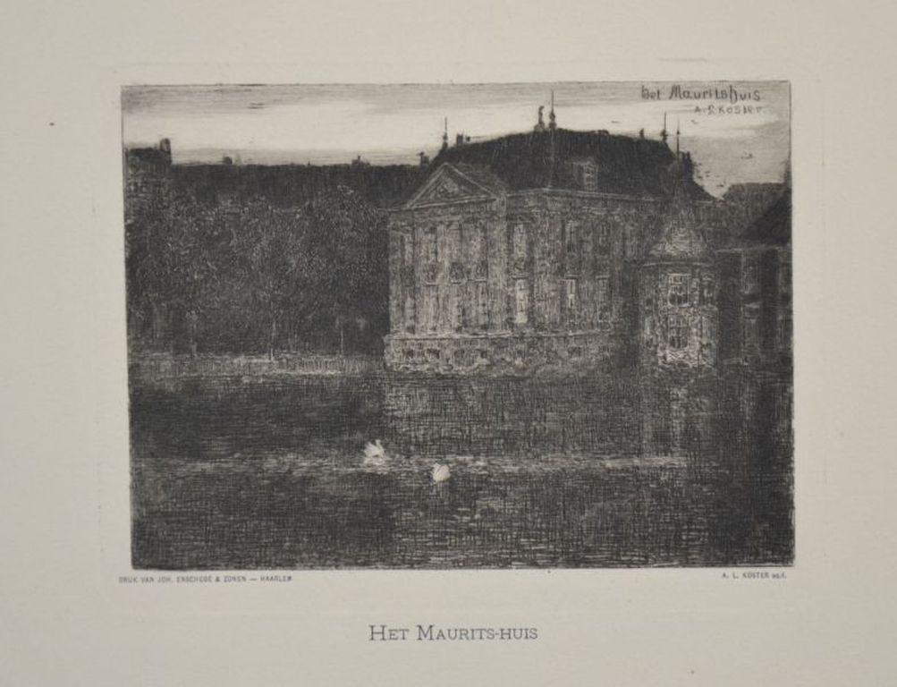 Anton L. Koster - A.L. Koster: Ets, Het Mauritshuis Verkocht ...