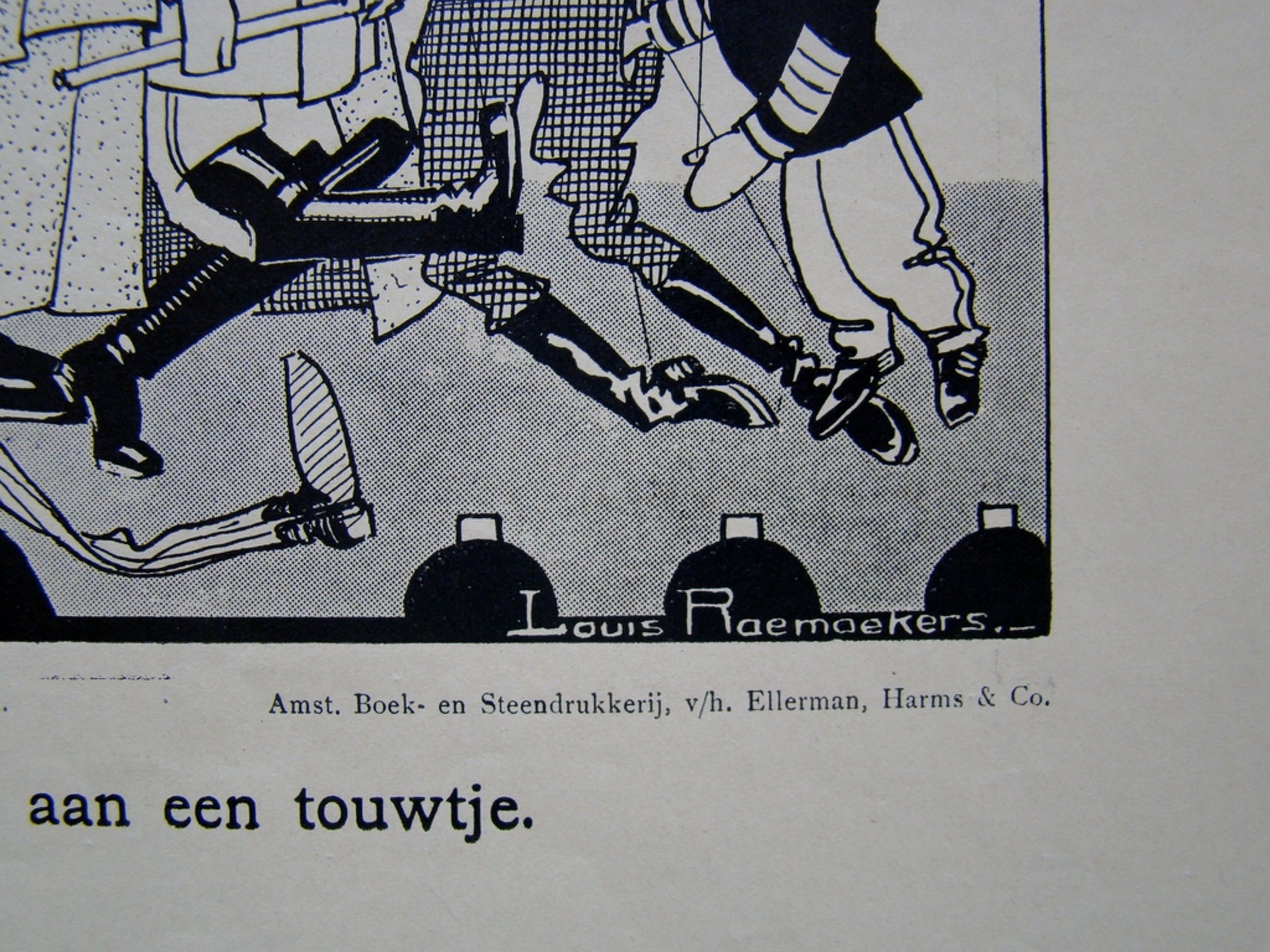 Louis Raemakers (1902-1969) - prent als bijvoegsel van De Amsterdammer ...