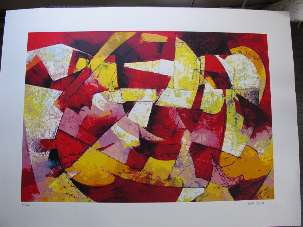 John Noy - John Noy, zeefdruk uit 1996 Verkocht | Kunstveiling.nl