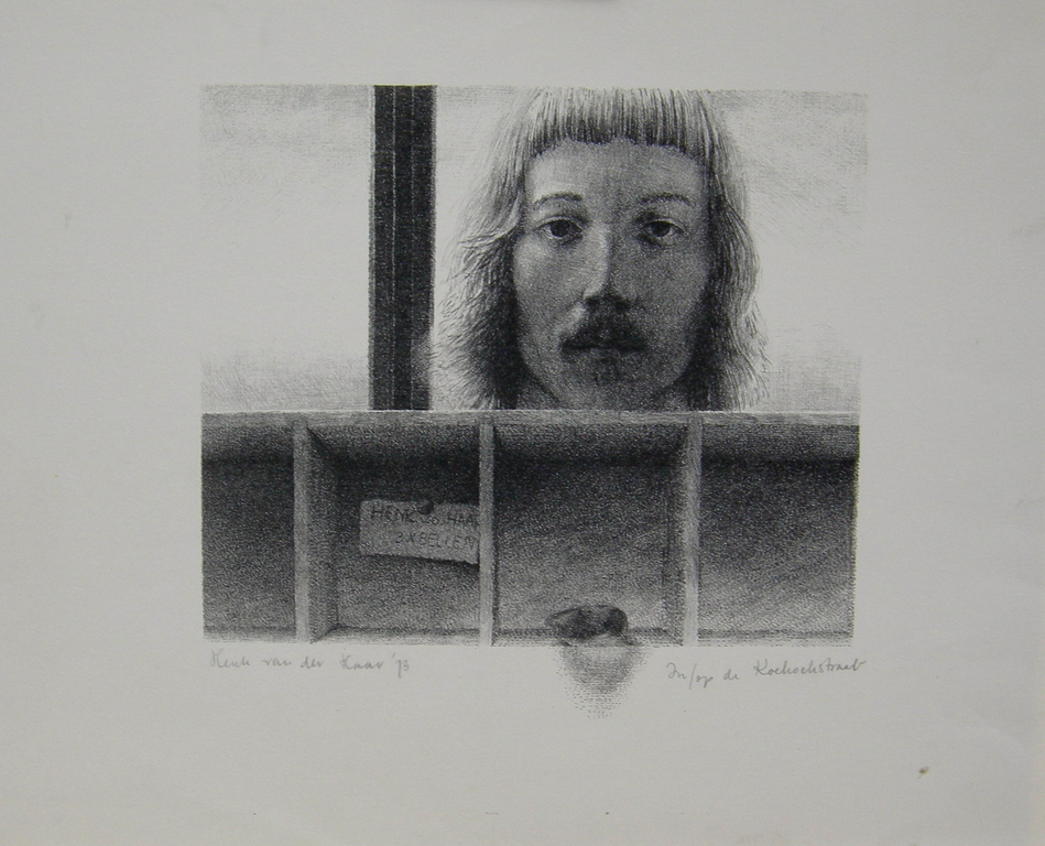 Henk van der Haar - Henk van der Haar, litho: In/op de Koekoekstraat ...