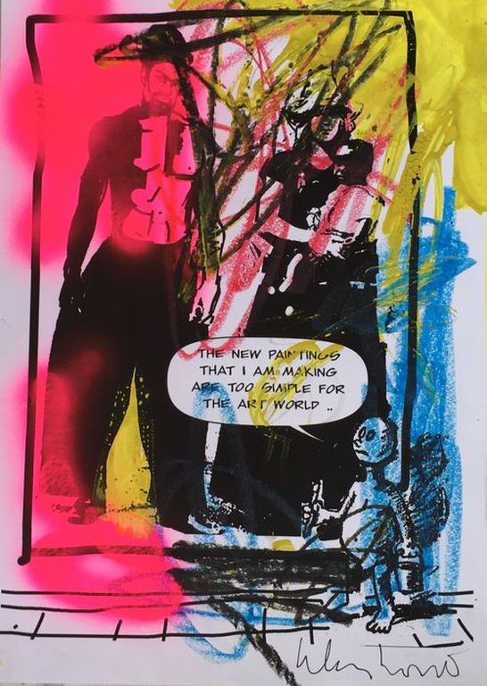 Peter Klashorst - Peter Klashorst - Originele tekening: The world of ...