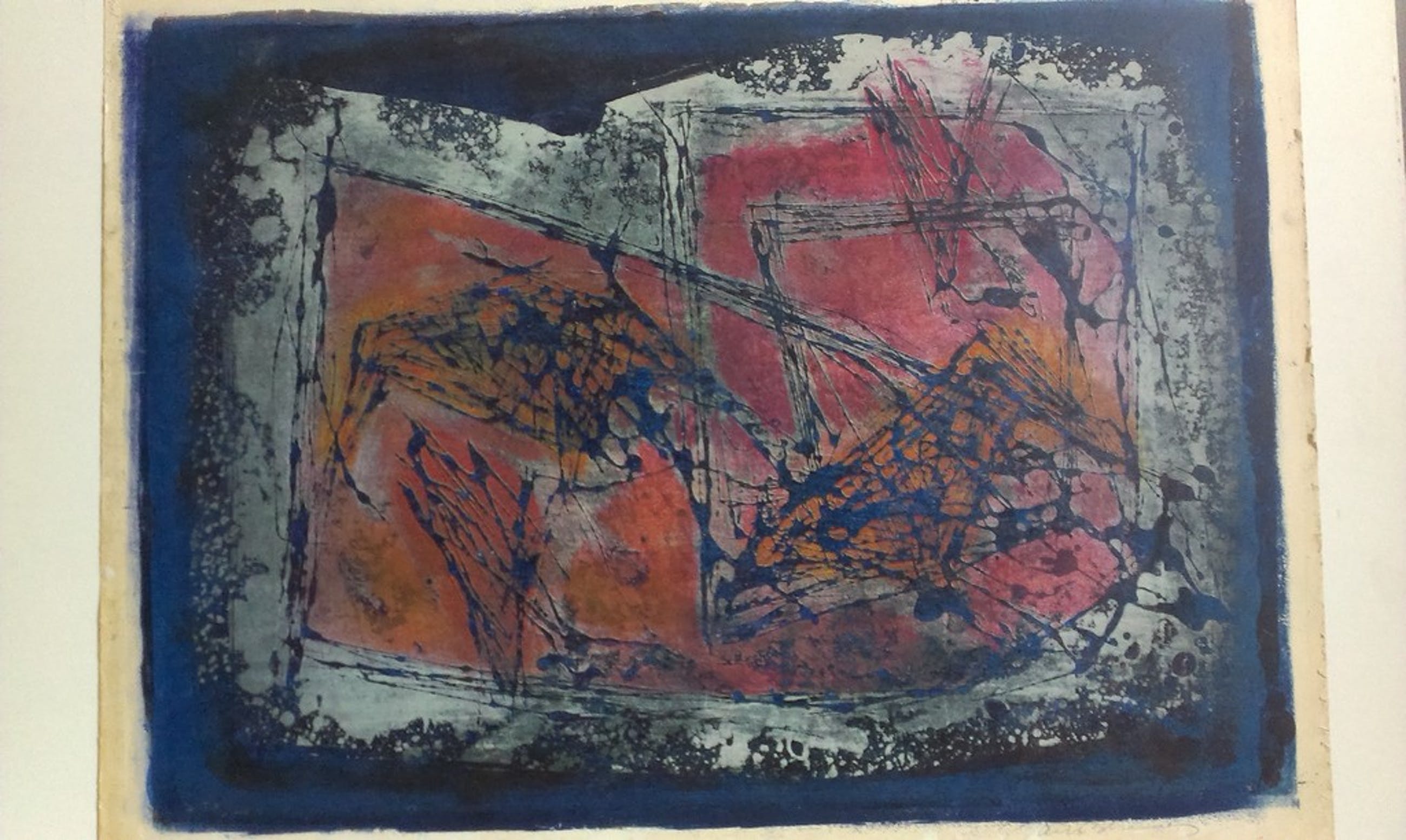 Jan Bezemer - bezemer kleuren litho Verkocht | Kunstveiling.nl