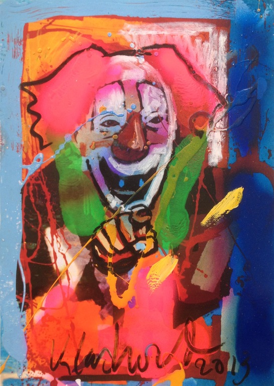 Peter Klashorst - Peter Klashorst - Origineel werk op papier Verkocht ...