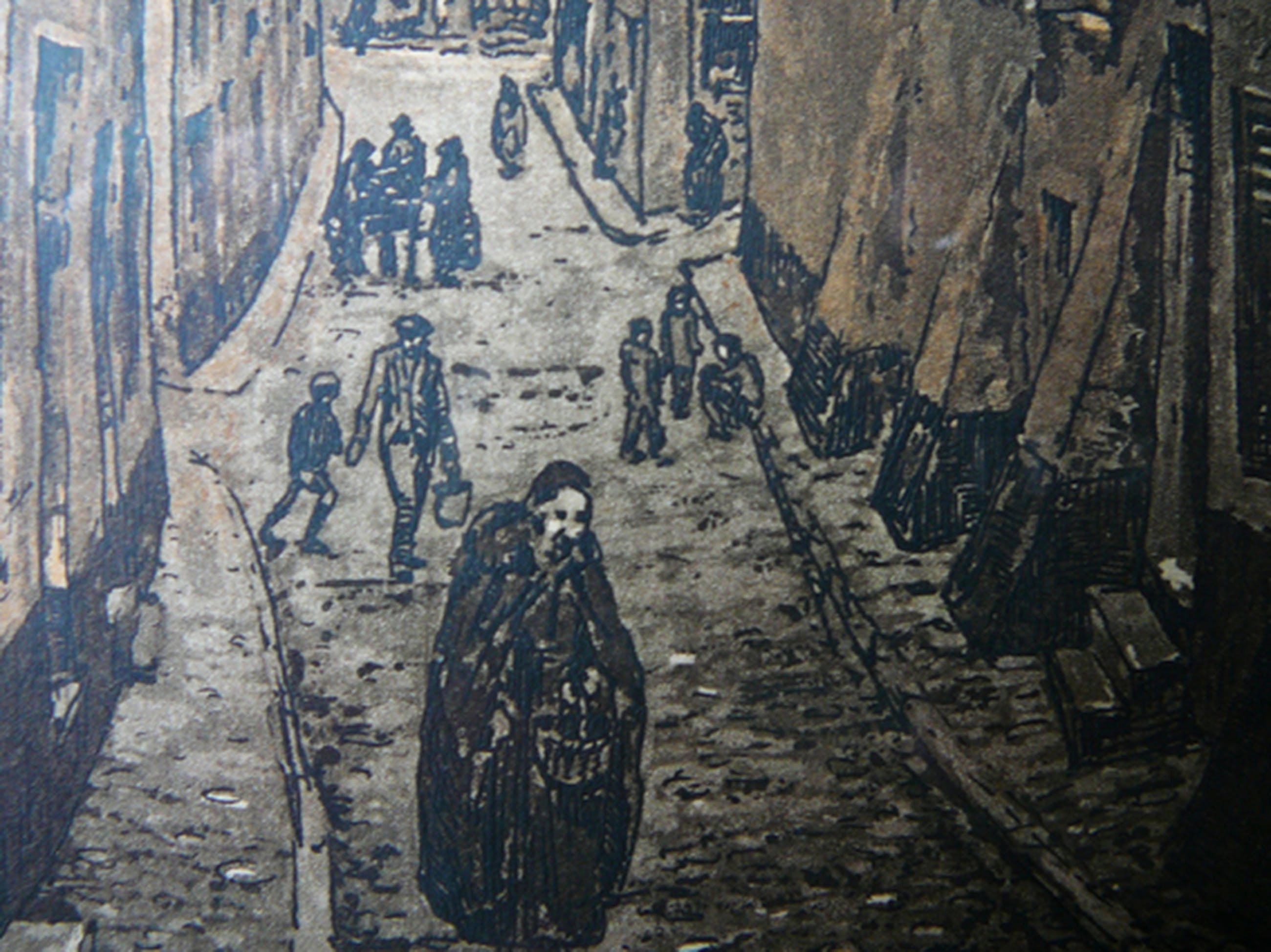 Henri De Smeth - Henri de Smeth: 'Bruxelles' -gesigneerde ets circa ...