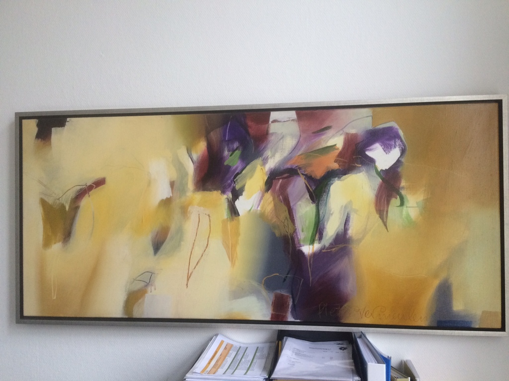 Pieter Vermeulen - Pieter Vermeulen, Acryl op linnen, Lekker sfeertje ...