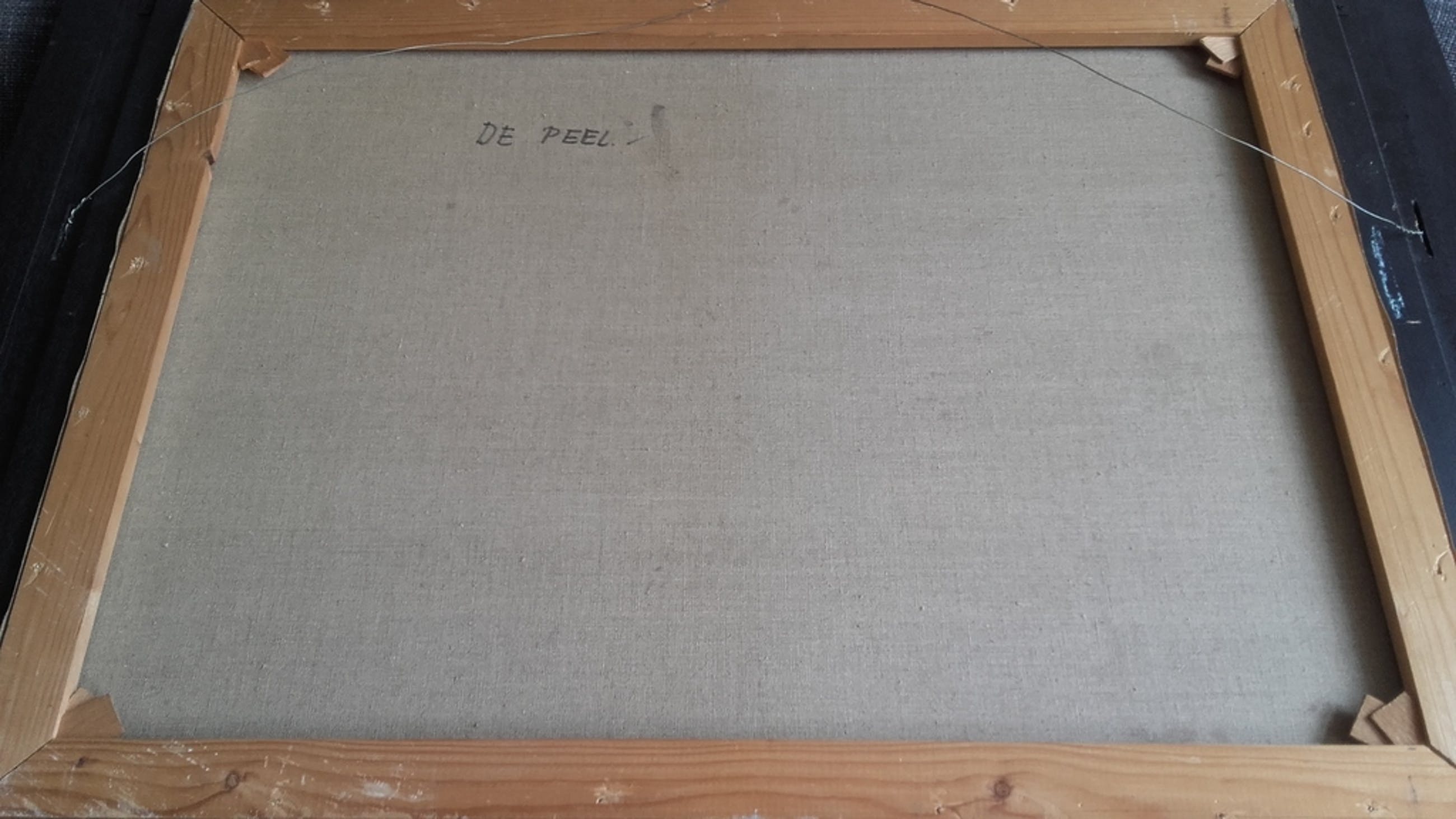 Jos Leurs - De Peel, Noord Brabant/Limburg - Olieverf op doek Verkocht ...