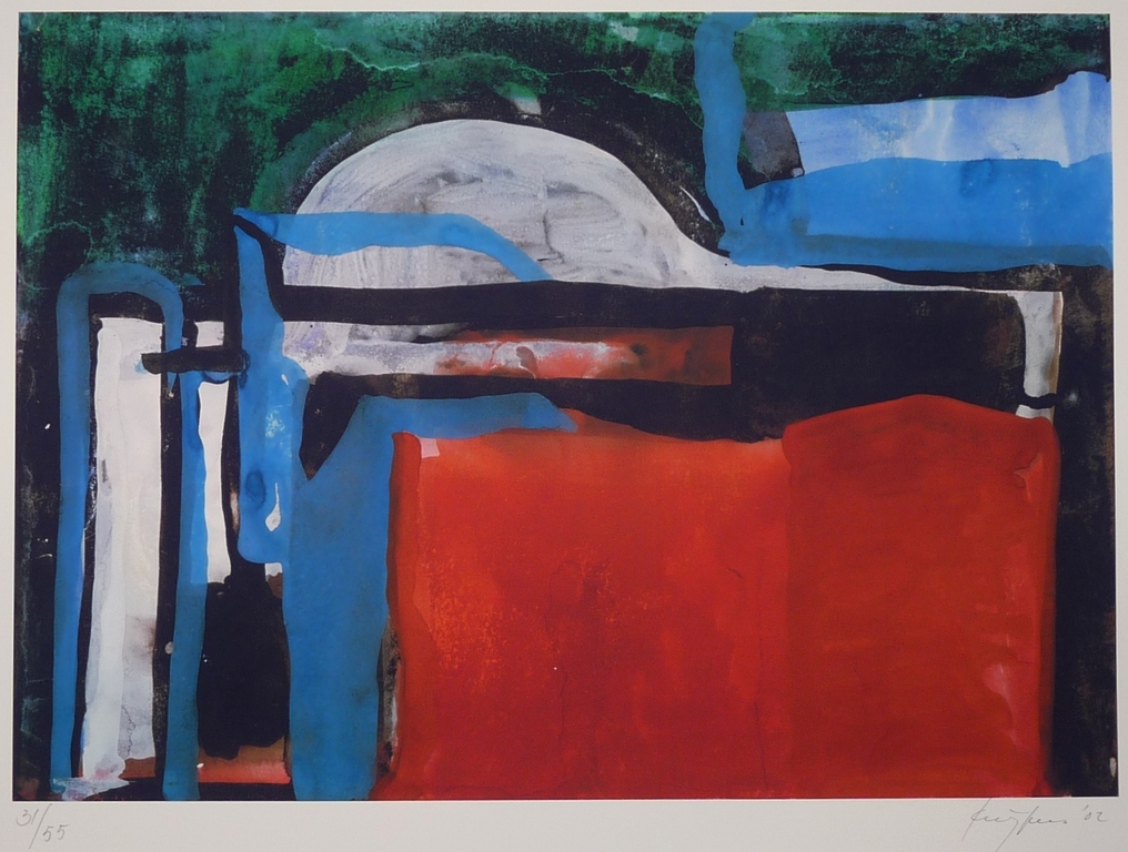 Theo Kuijpers - Theo Kuijpers: Giclee, Abstract, Gesigneerd, 2002 ...