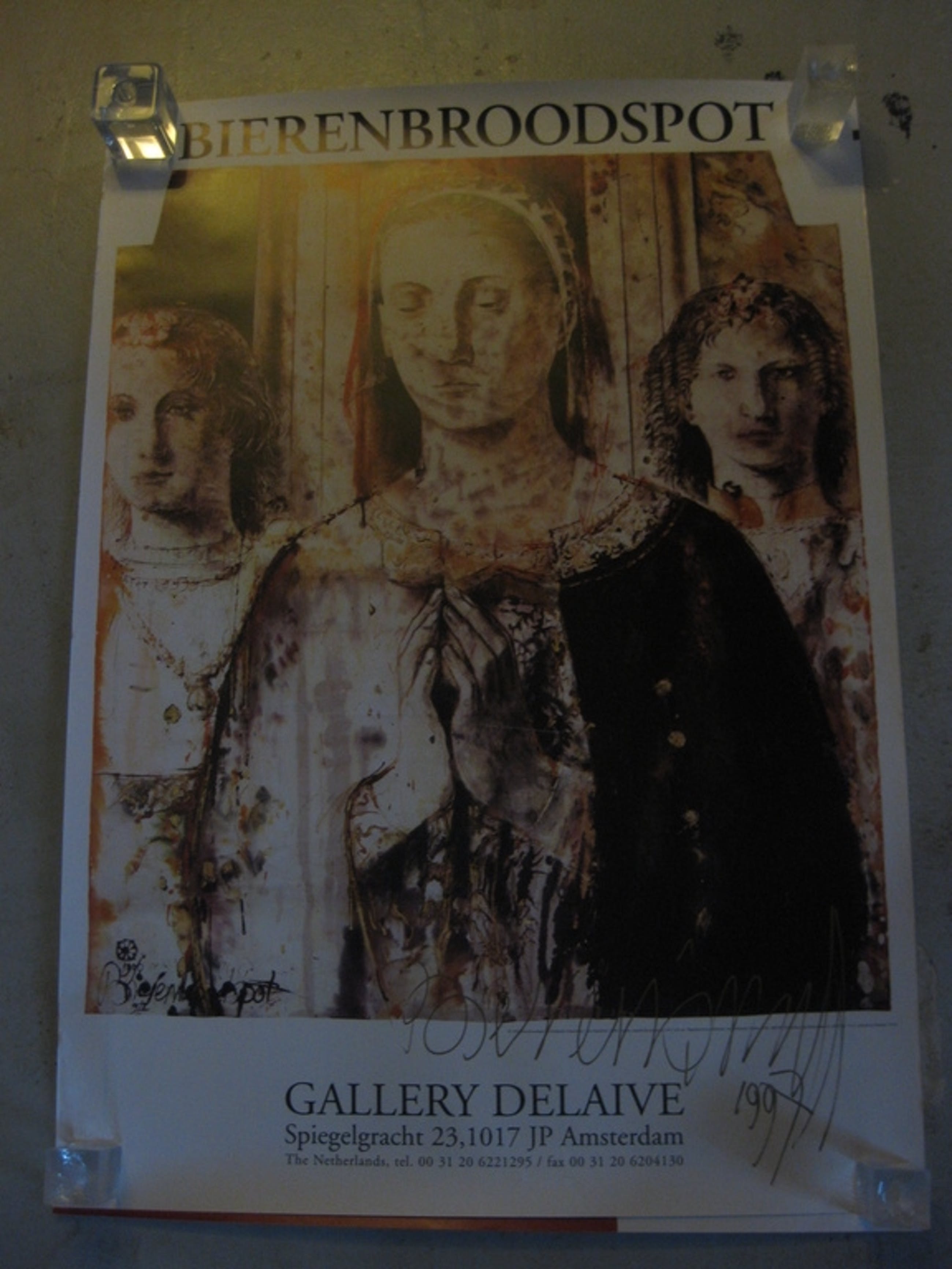 Gerti Bierenbroodspot - 4x gesigneerde poster Gerti Bierenbroodspot Verkocht | Kunstveiling.nl