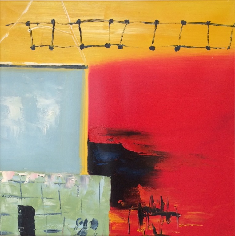 Han Teng - Han Teng: origineel schilderij op linnen Verkocht ...