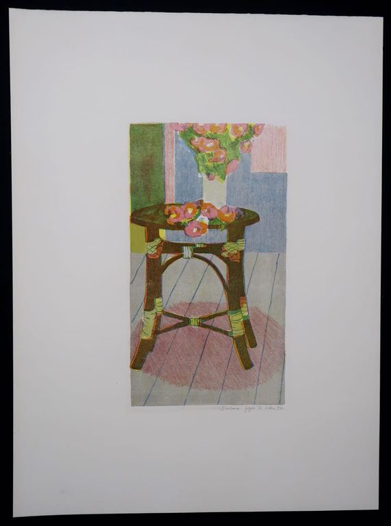 Barbara Geyer - Barbara Geyer: Litho, Zonder titel Verkocht ...