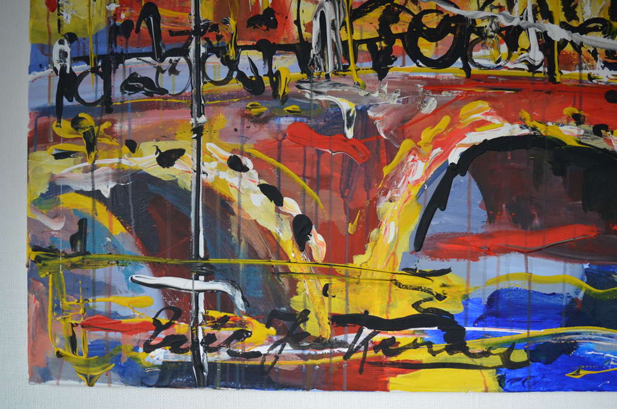 Eric-Jan Kremer - Origineel schilderij Eric - Jan Kremer 'Amsterdamse ...