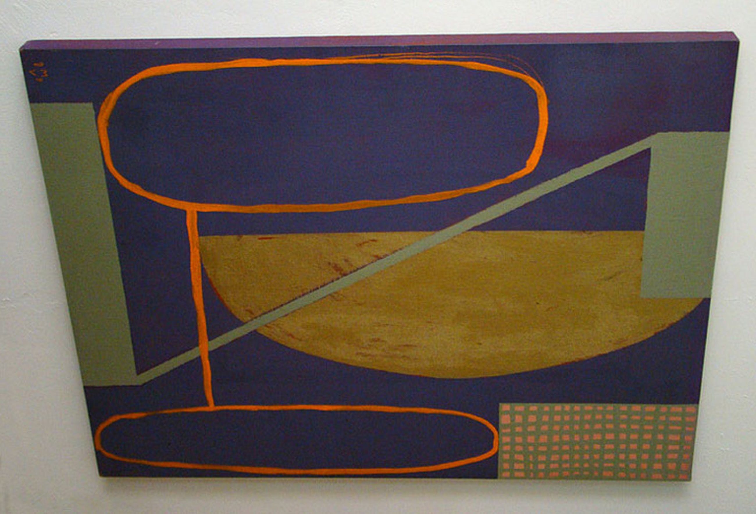 Marc Volger - ' Observatorium '. Schilderij 1987 Verkocht | Kunstveiling.nl