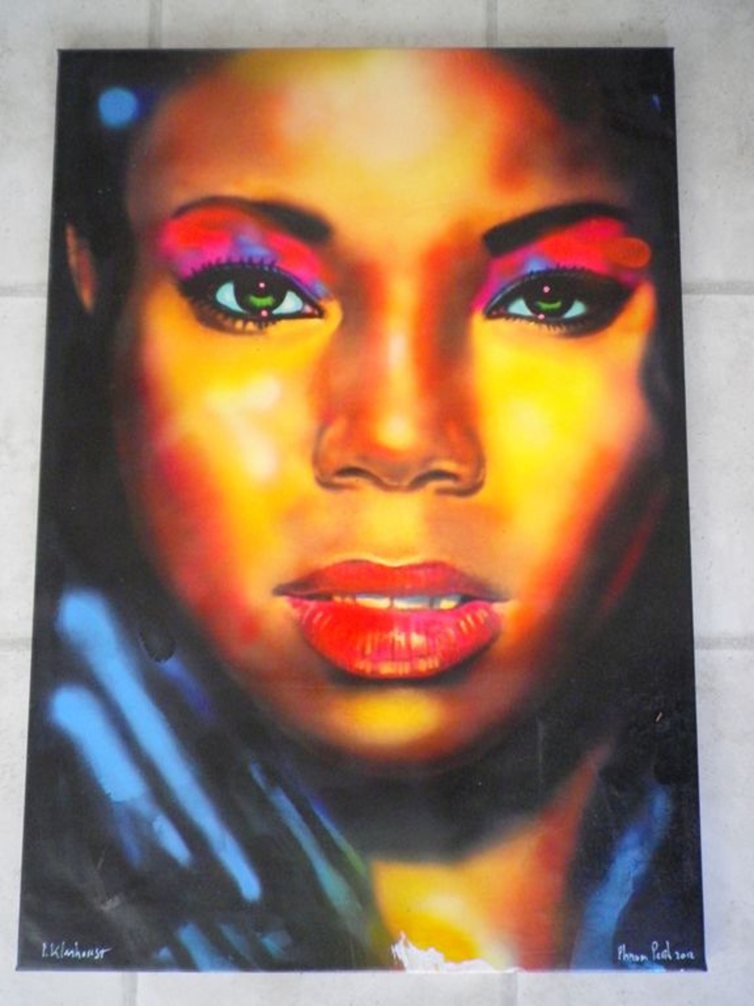 Peter Klashorst - Peter Klashorst - Mooi groot werk - Bieden vanaf 1 ...