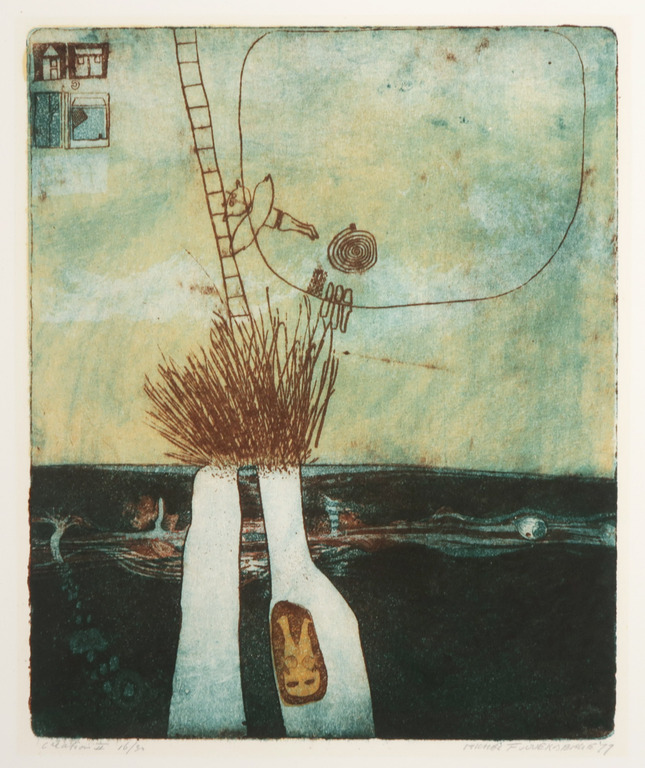 Michel van Overbeeke - Michel van Overbeeke: Ets, Creation II Verkocht ...