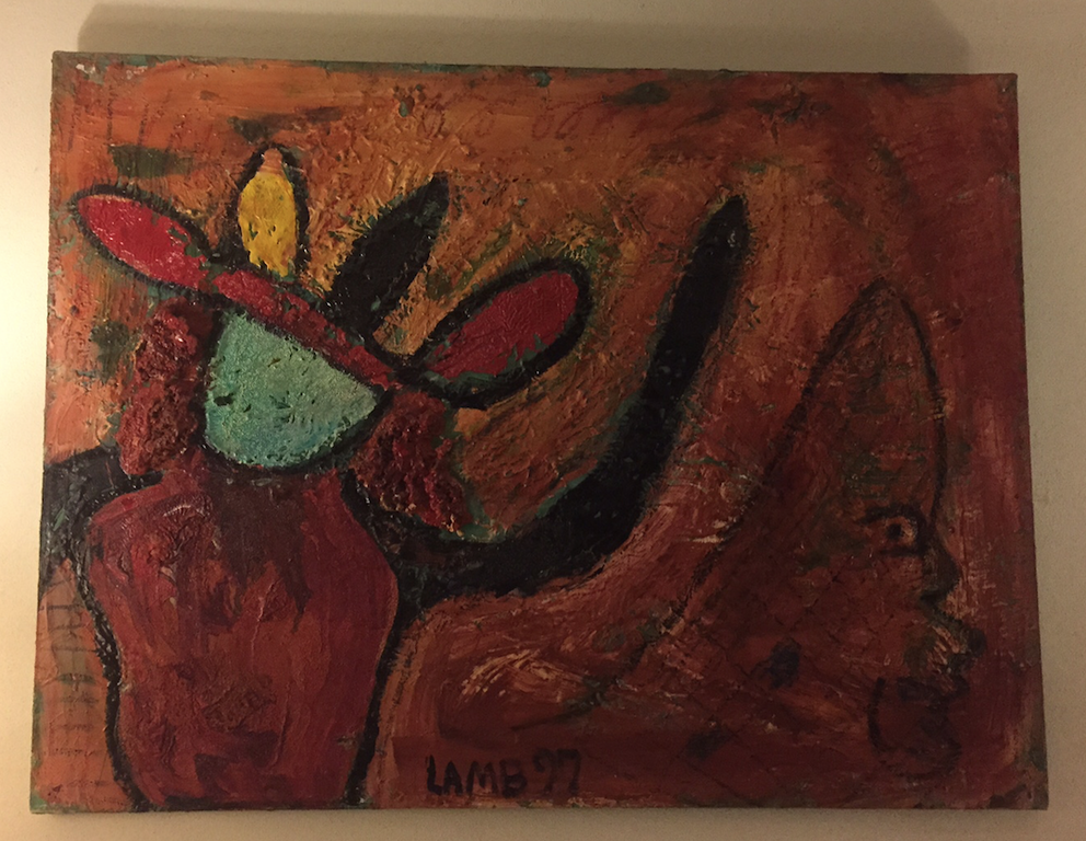 Matt Lamb - Special price !!!!! Original oil paintings Matt Lamb 1932 ...