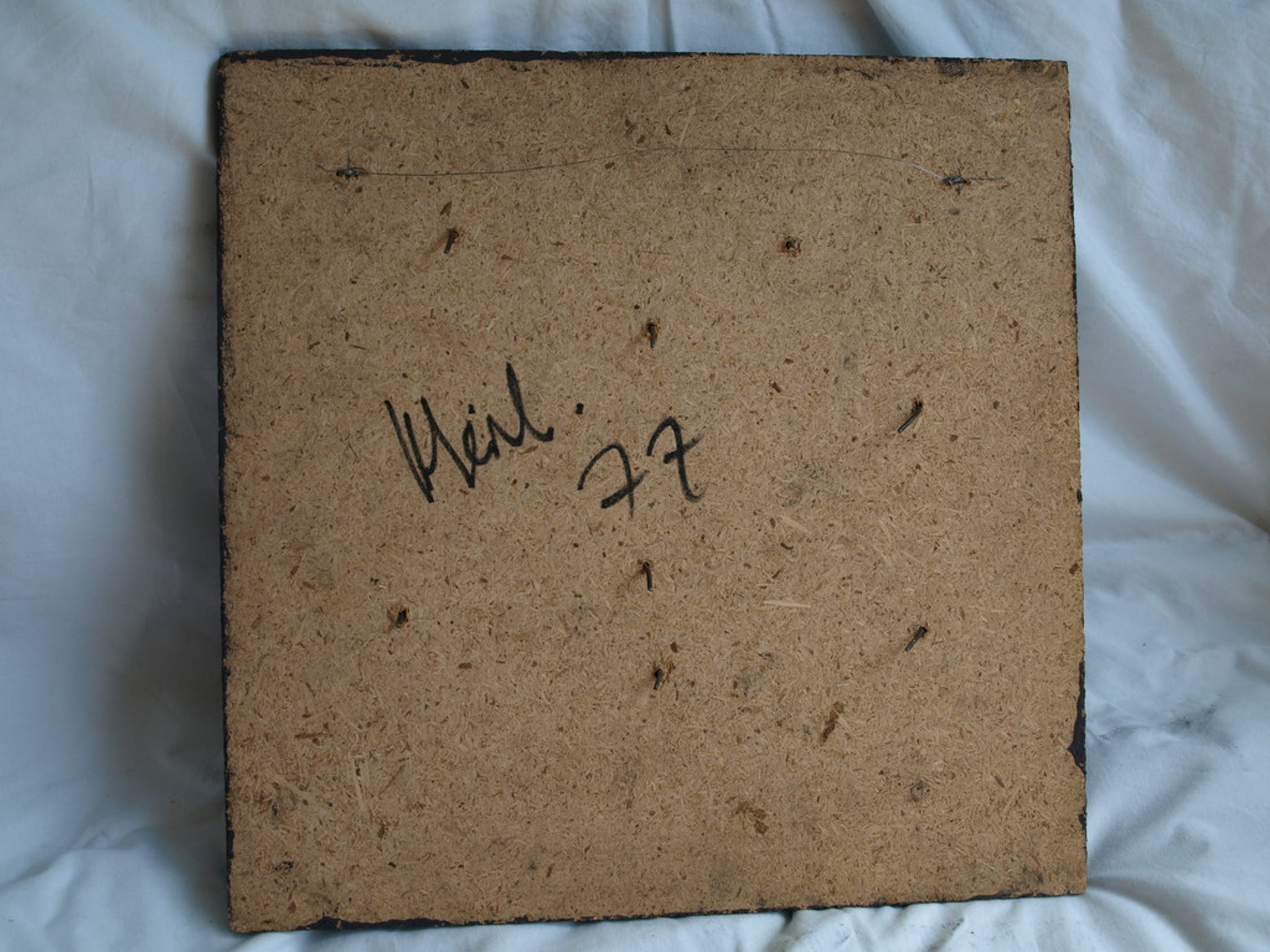 HERBERT SEILER (1928-2008) : Wandsculptuur van metaal – Gesigneerd ...