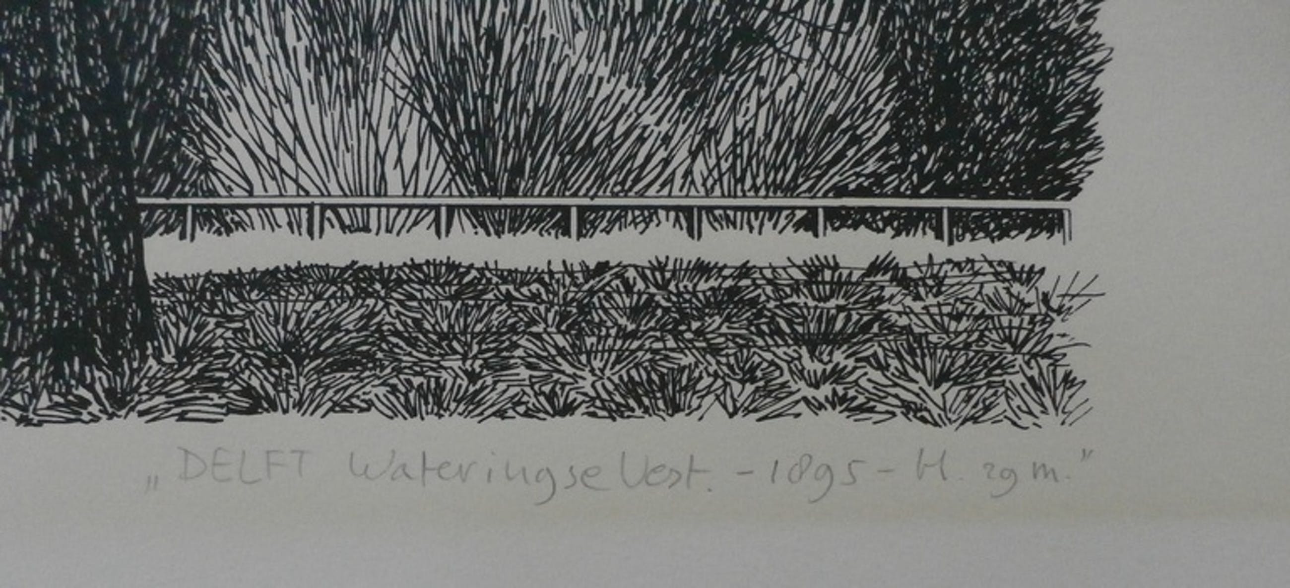 Sees Vlag - Sees Vlag - Zeefdruk: Wateringsevest Delft - 1976 Verkocht ... Sees Vlag - Sees Vlag - Zeefdruk: Wateringsevest Delft - 1976 Verkocht ...