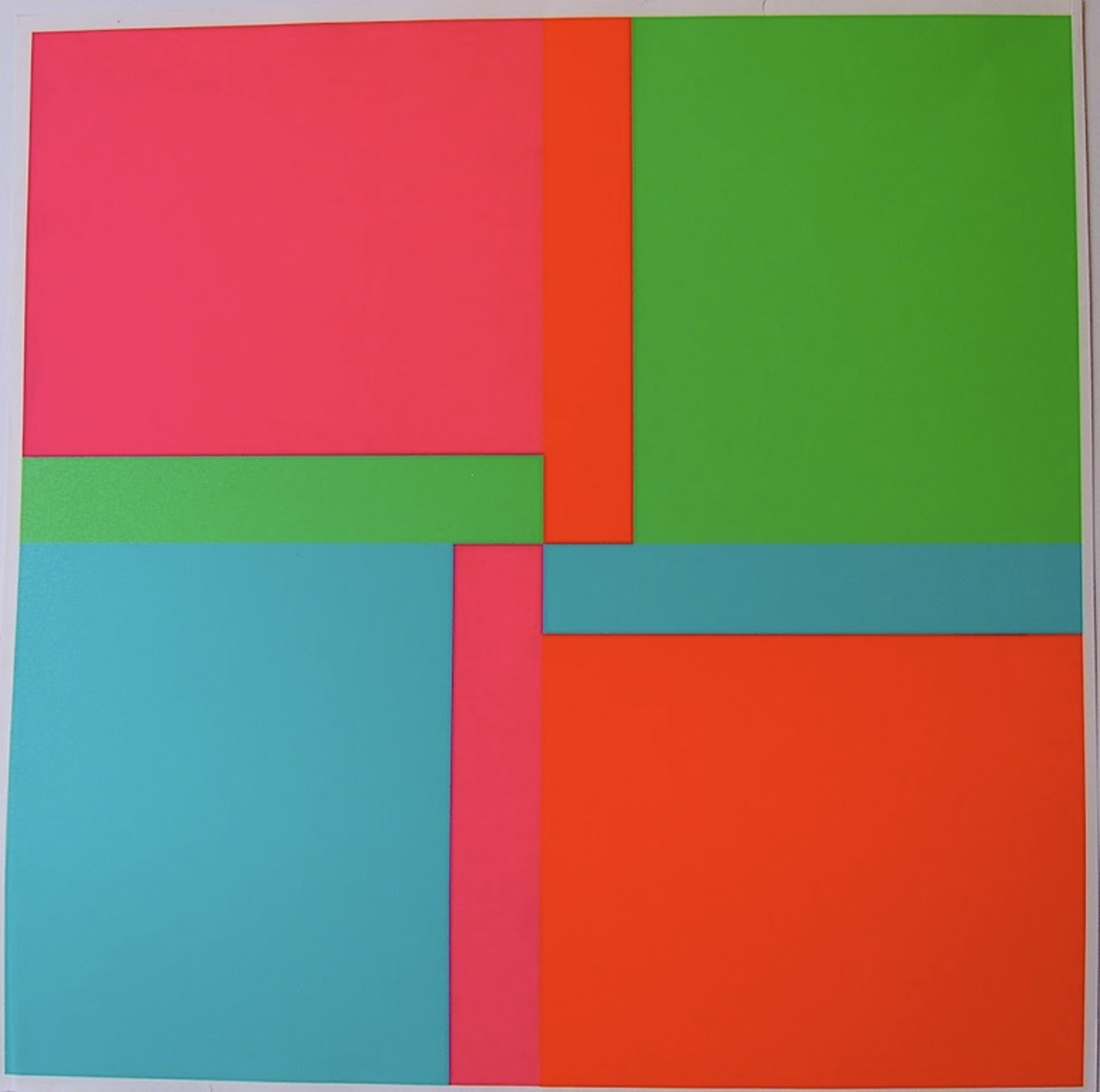 Richard Paul Lohse - LOHSE, zeefdruk, zonder titel, 1971 Verkocht ...