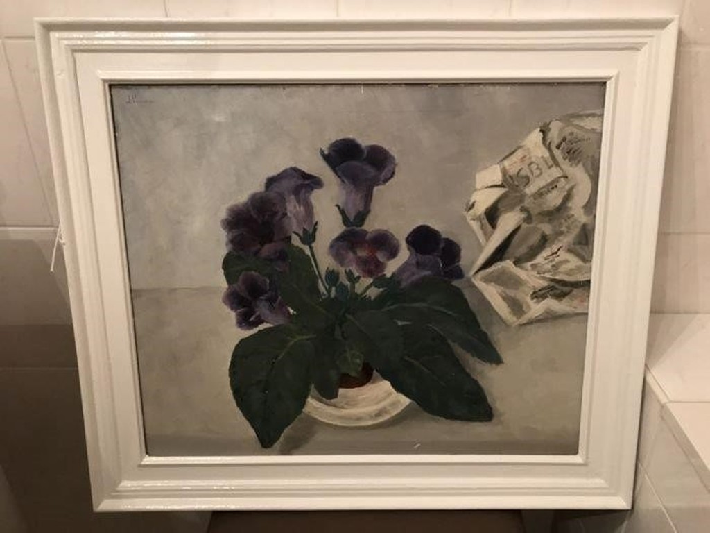 Jan Voerman - Jan Voerman (1857-1941), olieverf op doek, stilleven ...