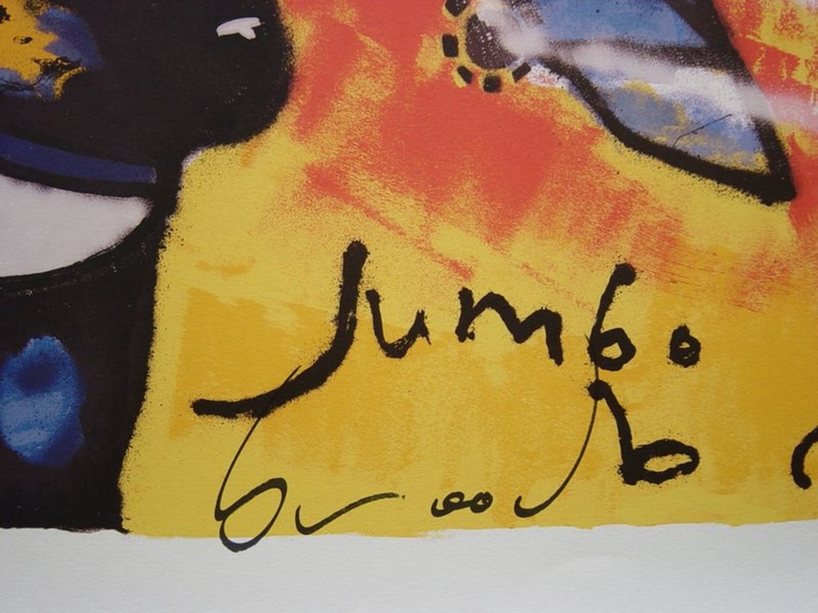 Herman Brood - zeefdruk - Jumbo volgens Brood Verkocht | Kunstveiling.nl Herman Brood - zeefdruk - Jumbo volgens Brood Verkocht | Kunstveiling.nl