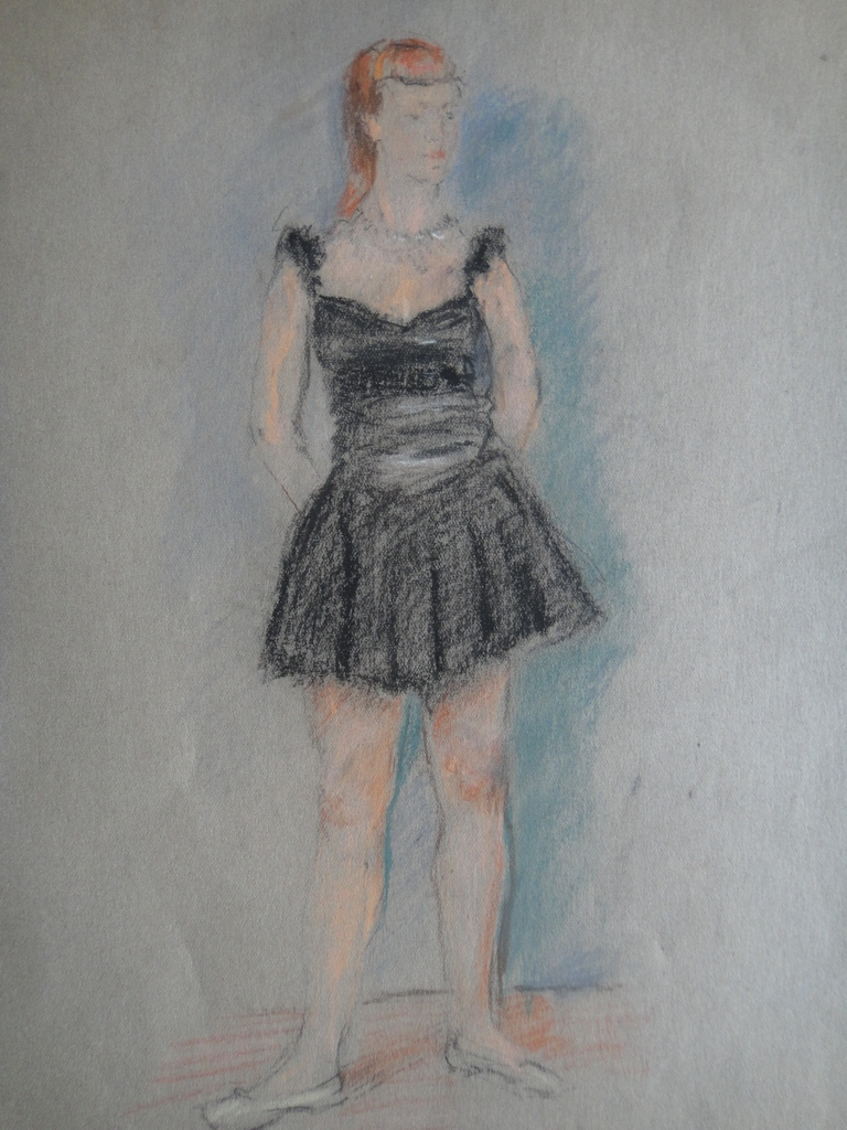 Albert Mulder - Albert BJ Mulder (1889-1987) - tekening - ballerina I ...