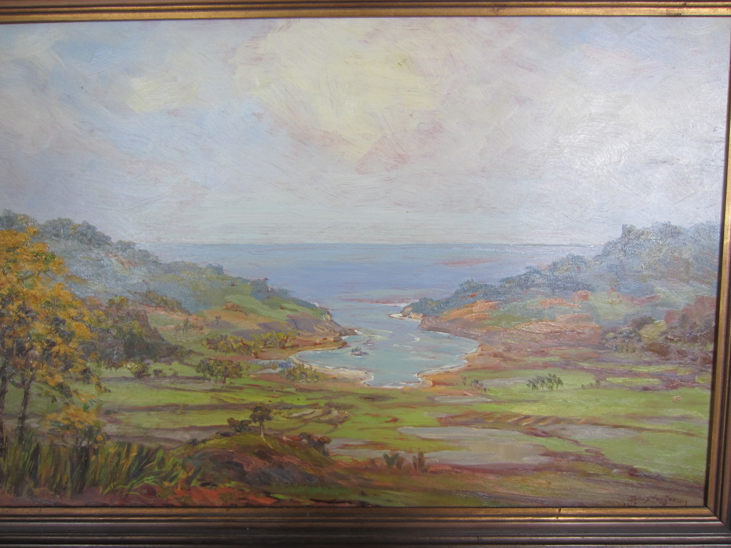 Nico Burgdorffer - SCHILDERIJ INDONESIË BANDOENG JAVA 1938 Verkocht ...