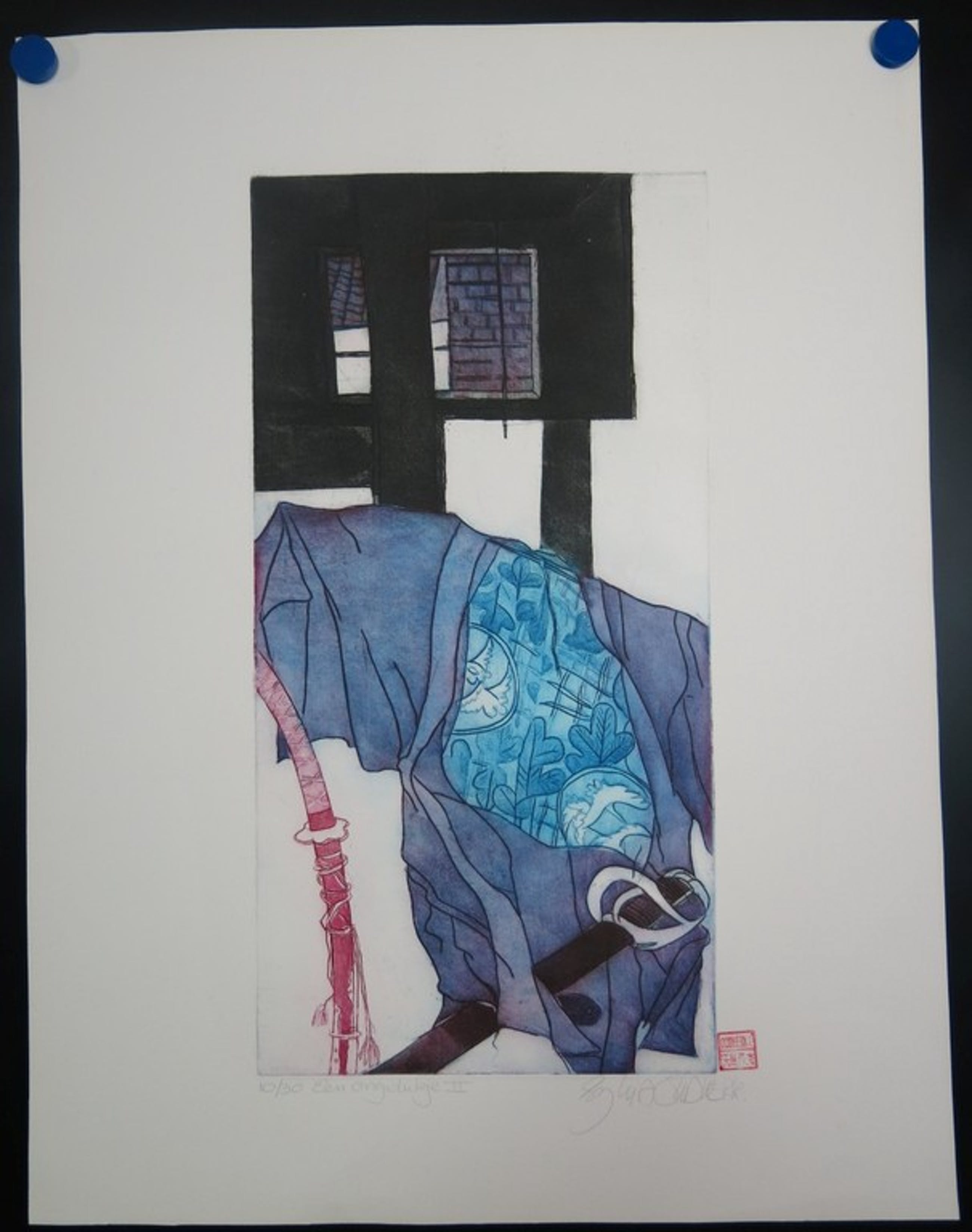 Sylvia Oudkerk - Sylvia Oudkerk: Ets en Aquatint, Een ongelukje II ...