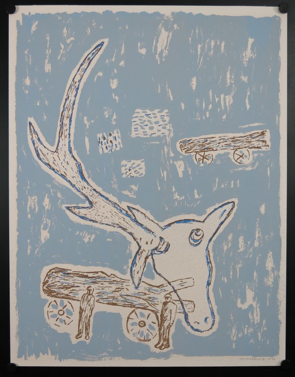 Anne Semler - Anne Semler: Zeefdruk, Zonder titel Verkocht ...