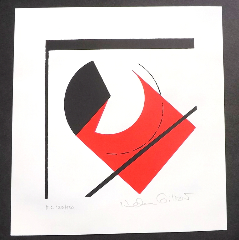 Helen Gilbert - Helen Gilbert - Bushnell - gesigneerde litho - 1985 ...