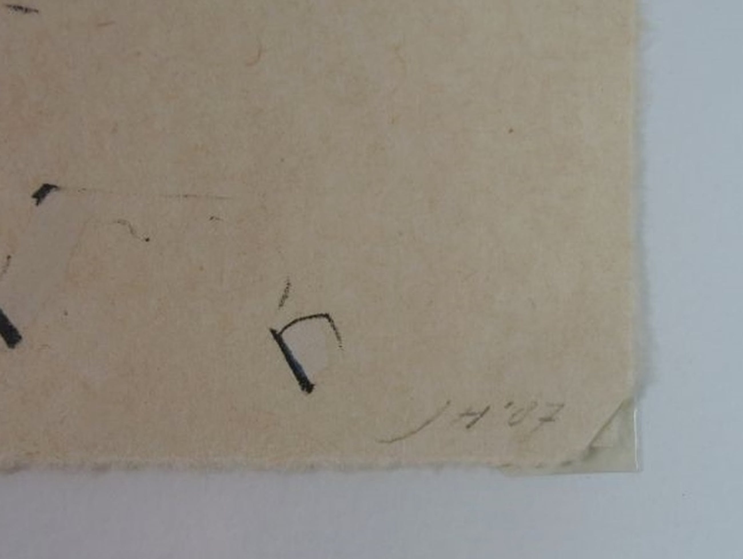 Jan Hein van Rooij: Litho op Japans papier, Berg Verkocht | Kunstveiling.nl