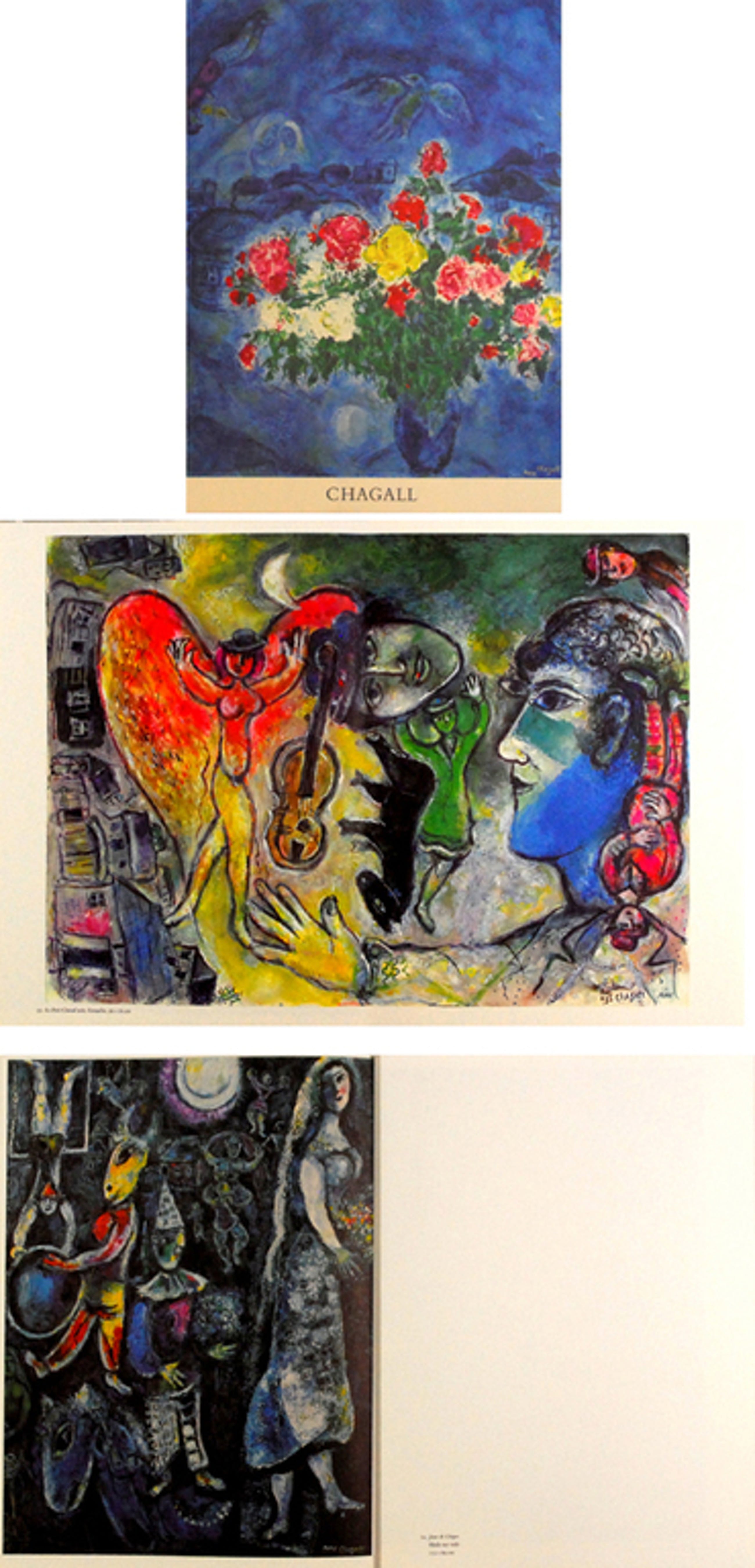 Marc Chagall - Marc Chagall / Peintures Gouaches Dessins Lavis / 1971 ...