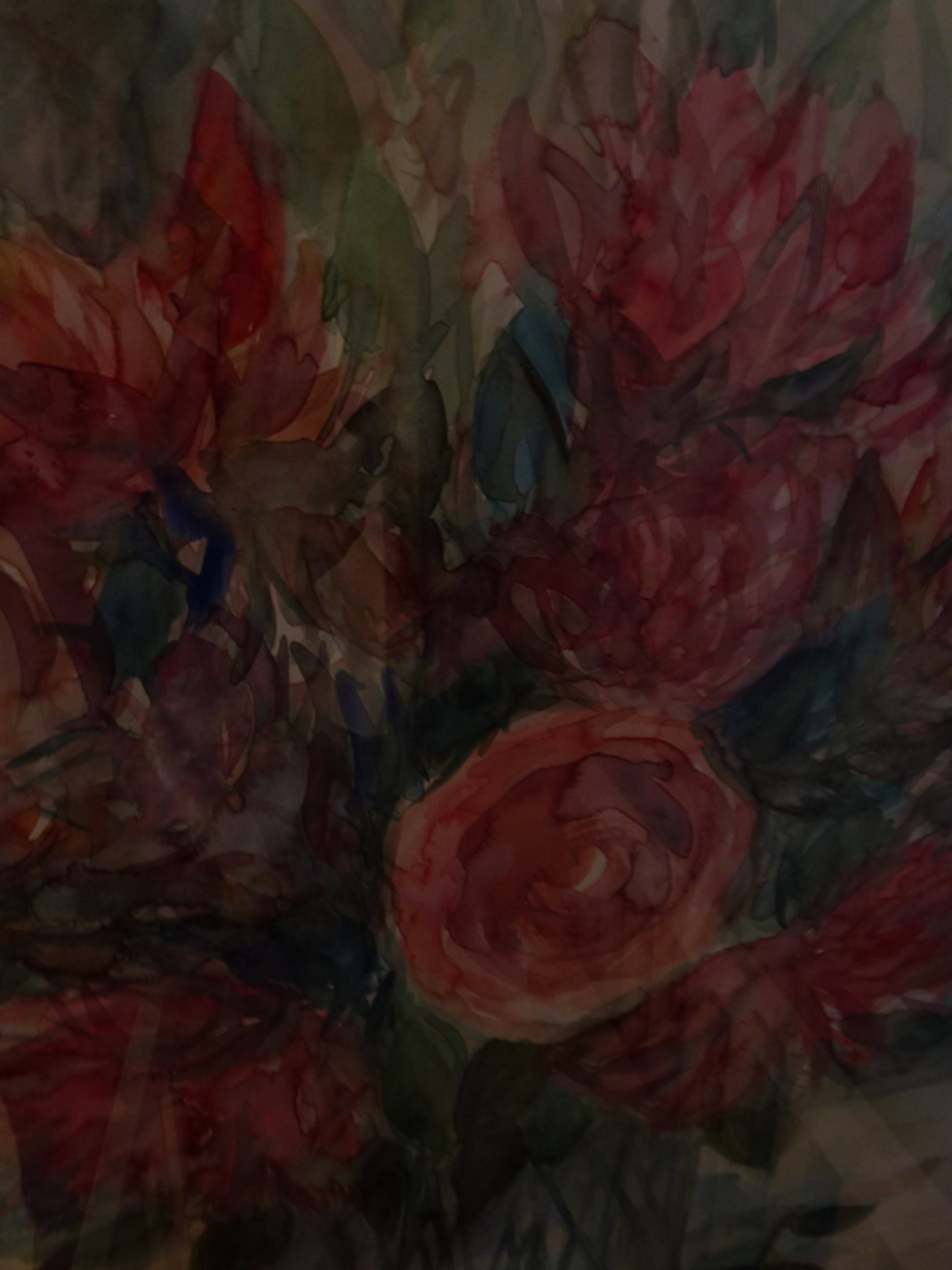 Marion Baars - Bloemen aquarel kopen? Bied vanaf 10! | Kunstveiling.nl