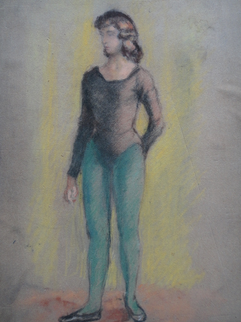 Albert Mulder - Albert BJ Mulder, tekening, ballerina Verkocht ...