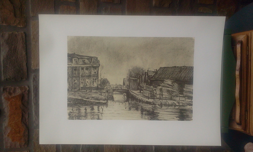 Johannes K. Veerman - Gezicht op Haarlem, J.K. Veerman Verkocht ...