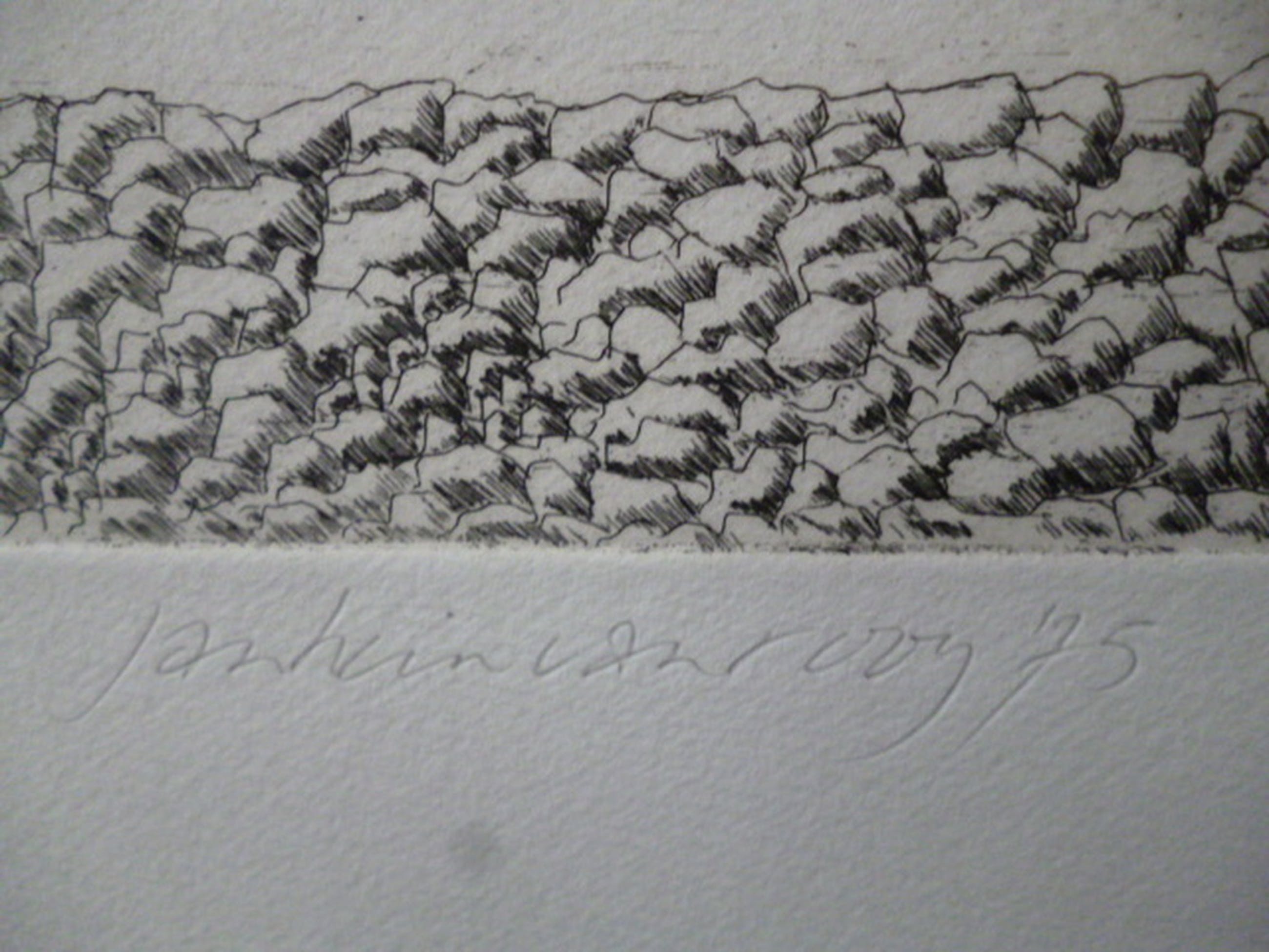 Jan Hein van Rooij - Jan Hein van Rooij - ets - De steenfabriek; Renkum ...