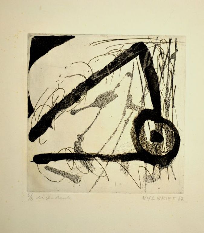 Ernst Vijlbrief - Ernst Vijlbrief: Ets/Aquatint, 1963 Verkocht ...