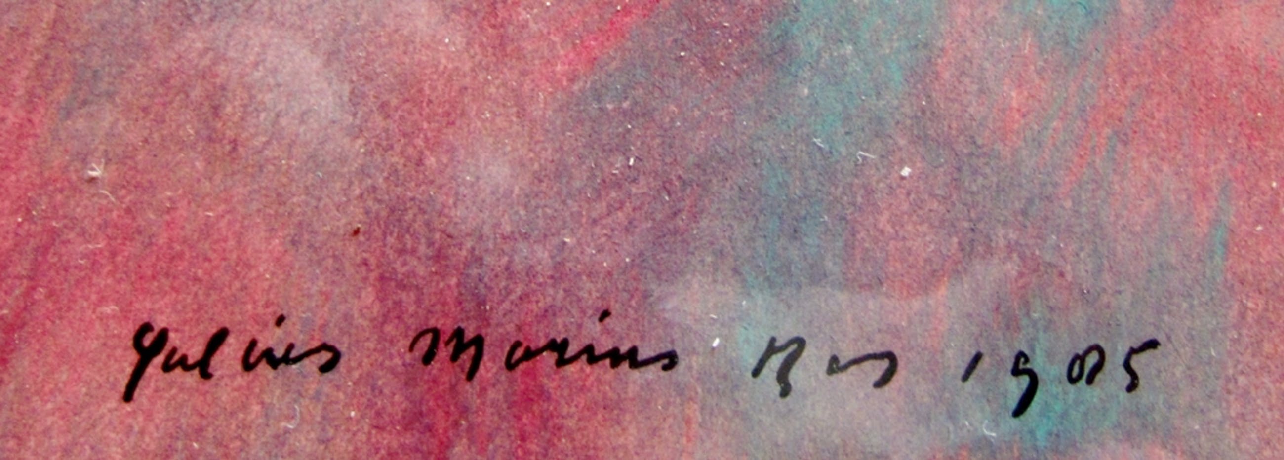Julius Marius Ros - Julius Marius Ros (Den Haag, 1952) - 2x aquarel ...