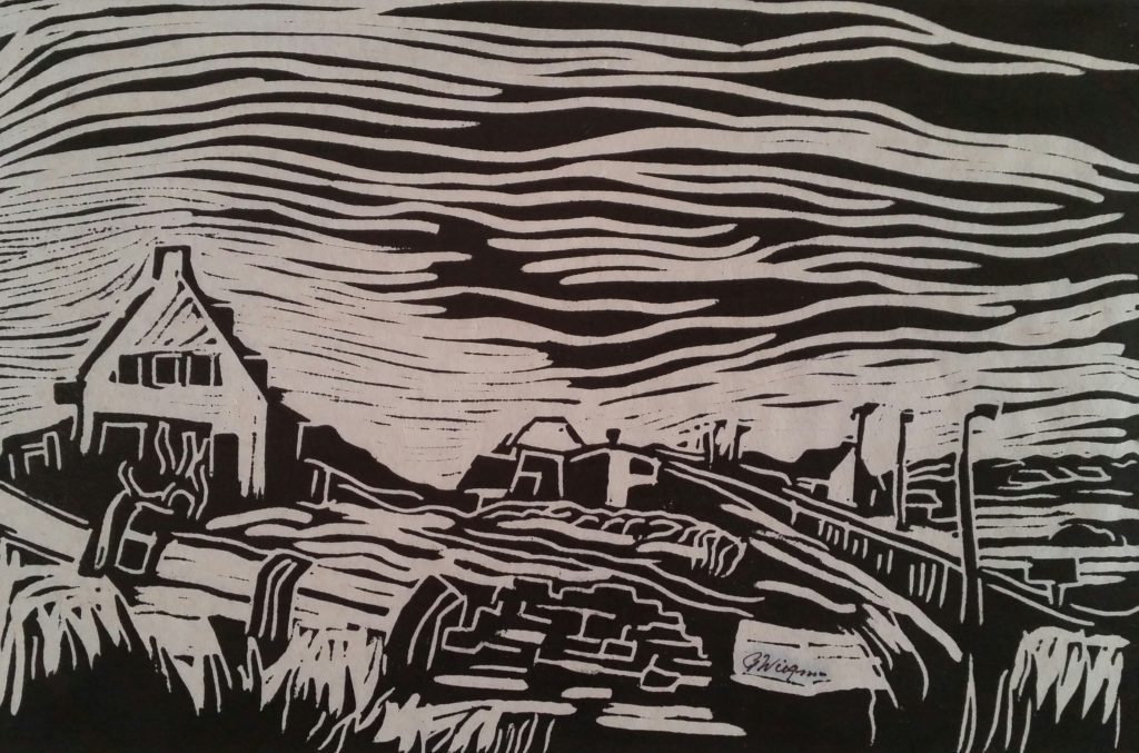 Piet Wiegman (II) - 'De Storm' Piet Wiegman Verkocht | Kunstveiling.nl